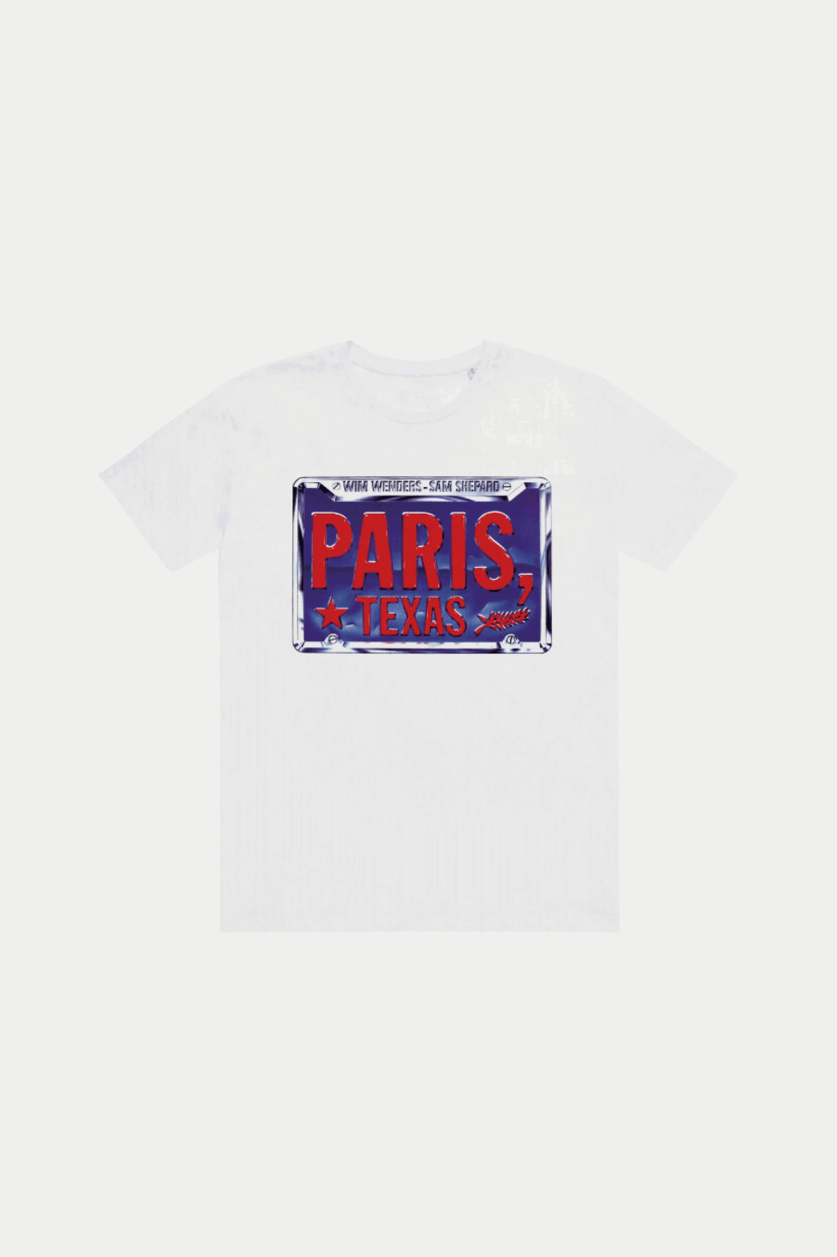 PARIS, TEXAS LICENSE PLATE SHIRT – BOUTIQUE ROMANTIQUE