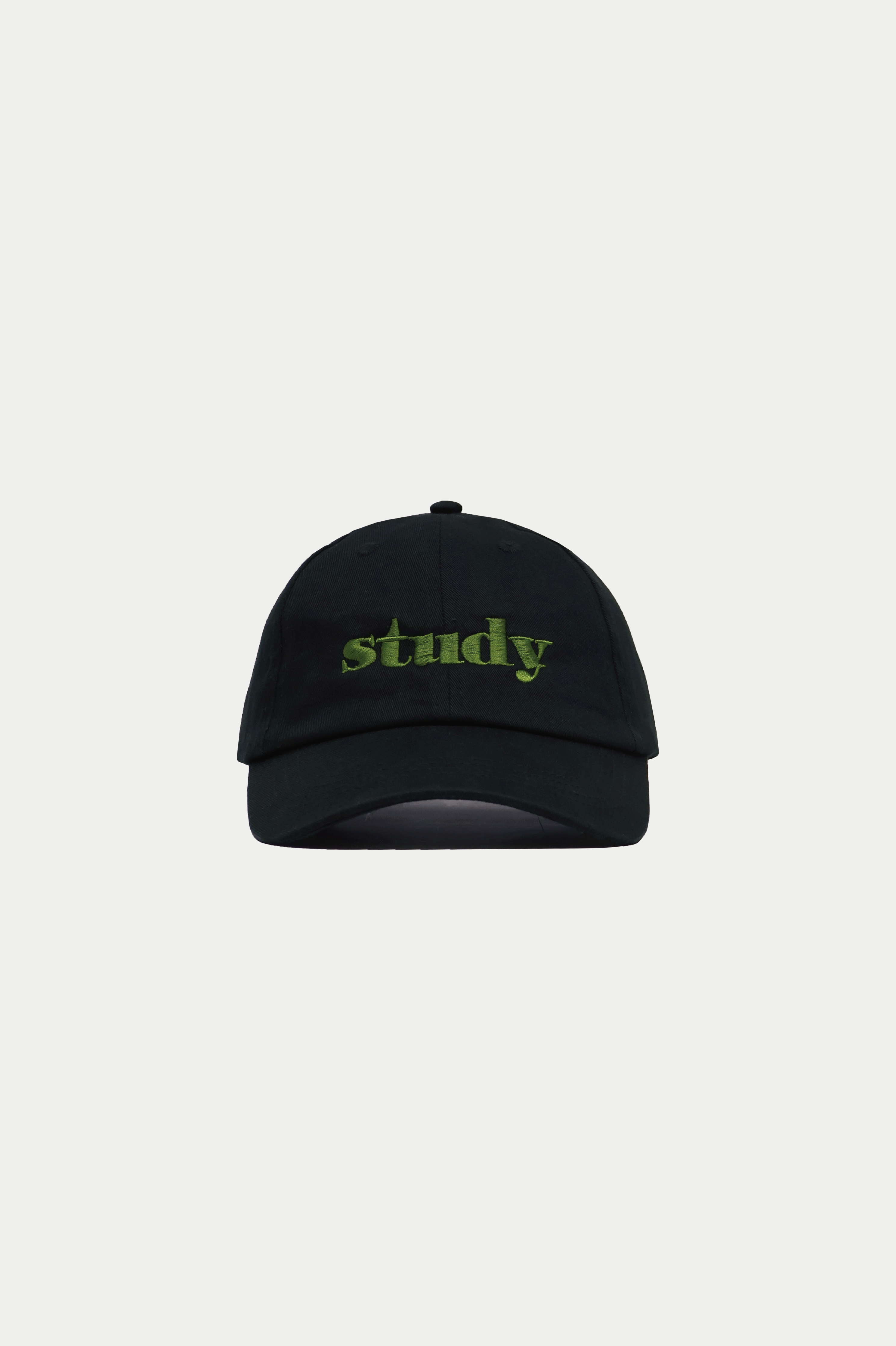 STUDY CAP Black with Army Green – BOUTIQUE ROMANTIQUE